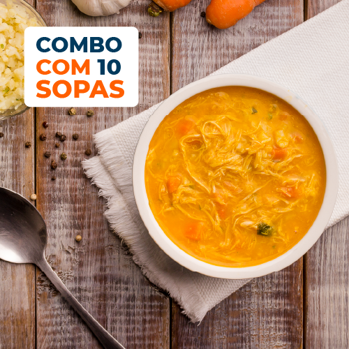 sopa de legumes - Pronto Light